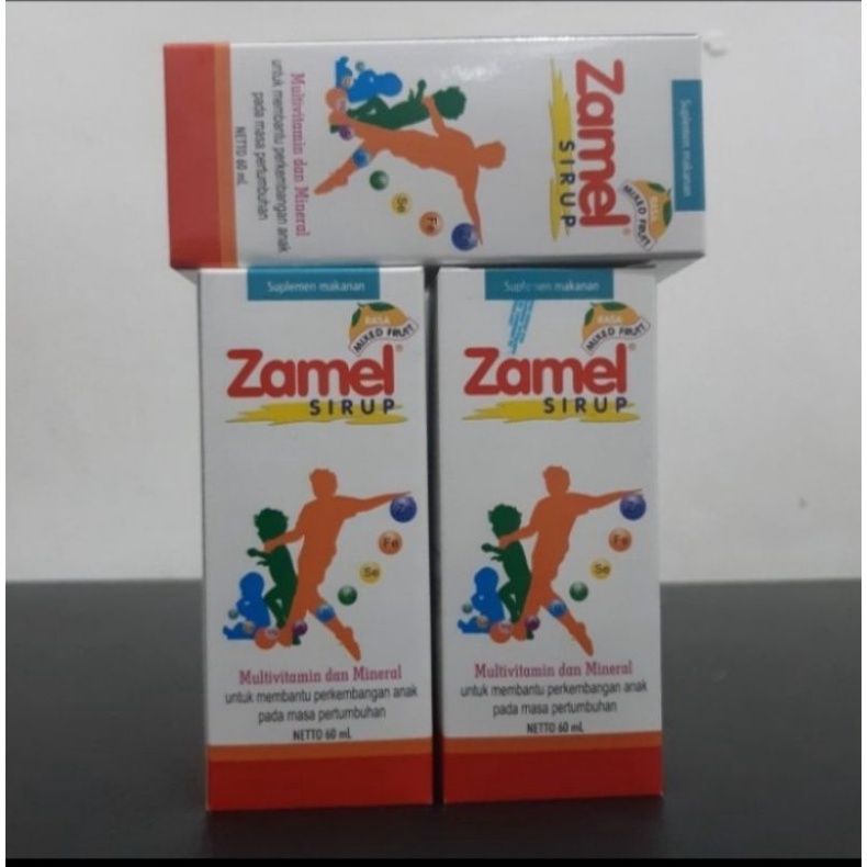 Jual Zamel Syrup 60 ml | Shopee Indonesia