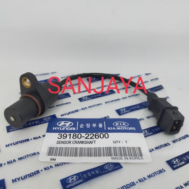 Jual SENSOR CRANKSHAFT SENSOR CKP HYUNDAI VERNA GETZ AVEGA MATRIX ...