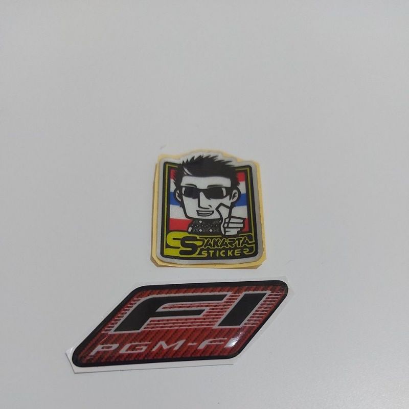 Jual STICKER EMBLEM FI PGM FI HONDA TIMBUL 3D | Shopee Indonesia