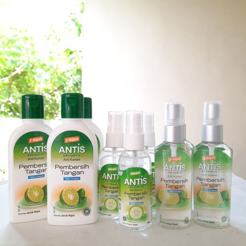 Jual Antis Botol Spray 55ml Hand Sanitizer Pembersih Tangan Spray 55ml ...