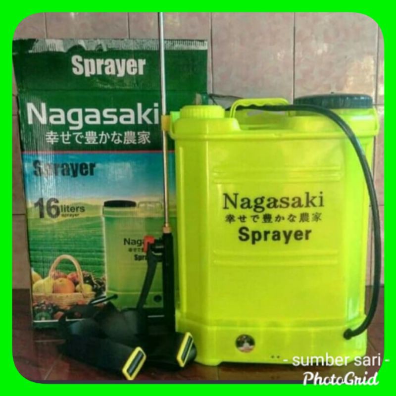 Jual tangki sprayer elektrik nagasaki 16 liter | Shopee Indonesia