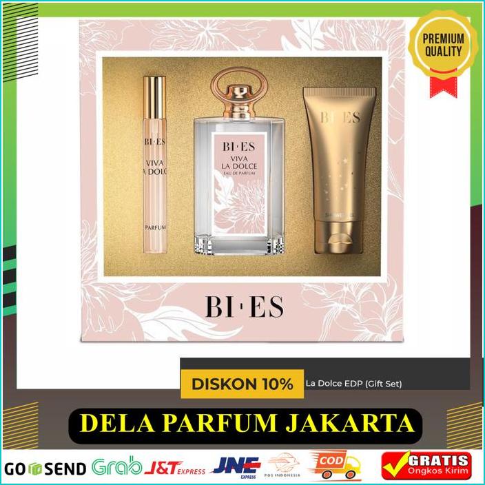 Jual BIES BI ES VIVA LA DOLCE EDP - PARFUM ORIGINAL GIFT SET BEST ...