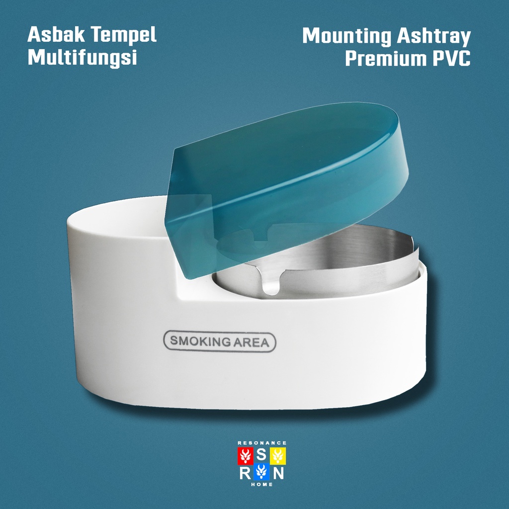 Jual Asbak Tempel Dinding Waterproof Premium / Ashtray Portable + Case ...