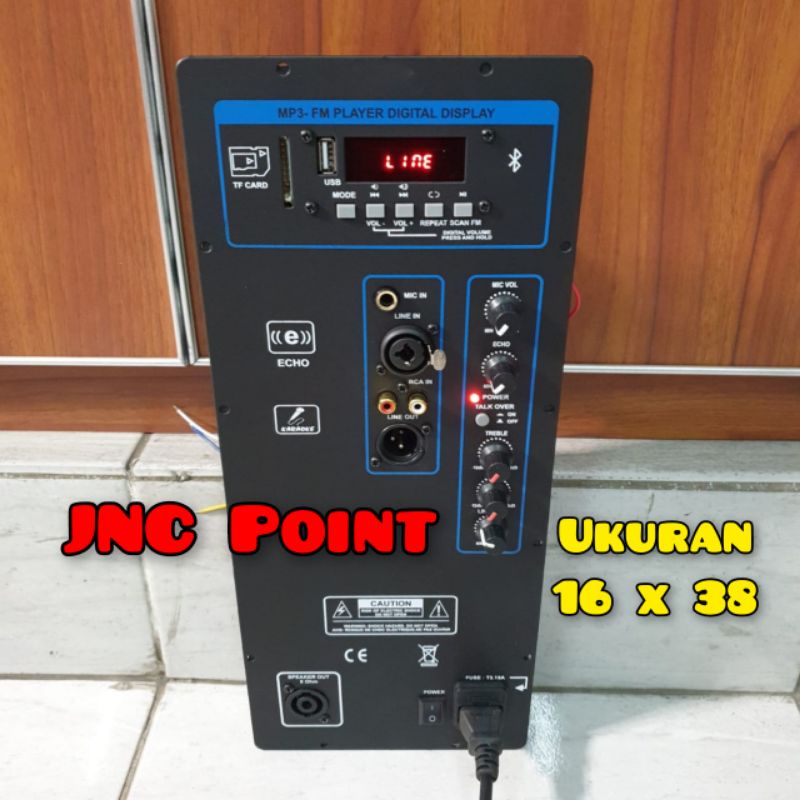 Jual PROMO mesin kit power kit aktif 500 Watt 16x38 USB BLUETOOTH ...