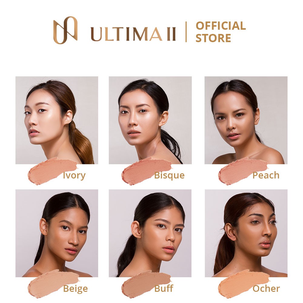 Jual ULTIMA II Delicate Cream Makeup - Powder Foundation Cream Texture ...