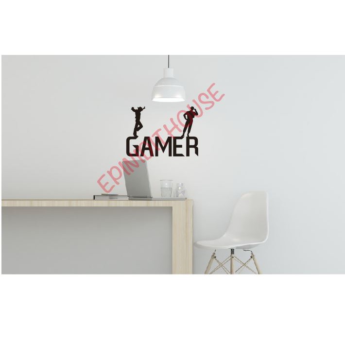Jual Stiker Dinding Gamer Dance Wallstiker Ruangan Kamar Gaming ...