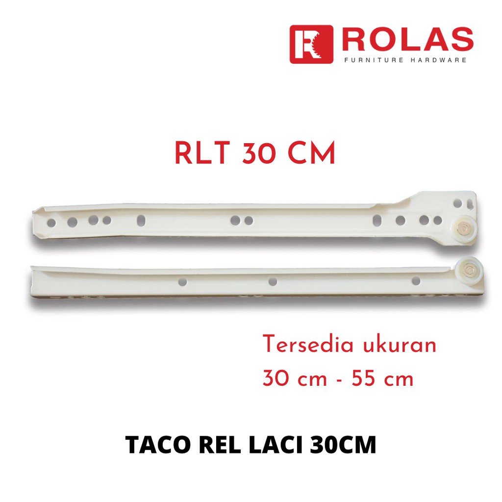 Jual REL LACI 30 CM TACO / REL LACI TACO / REL LACI PUTIH 30CM | Shopee ...