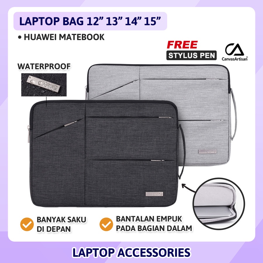 Jual Tas Sleeve Laptop Huawei Matebook 14 15 inch D14 D15 Sarung Case ...
