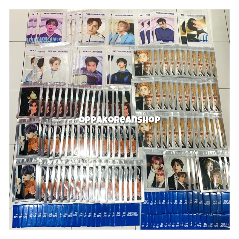 Jual [READY] NCT MD Universe Postcard Hologram Photocard, 4x6 Photo + PC SET , ID CARD Jeno ...