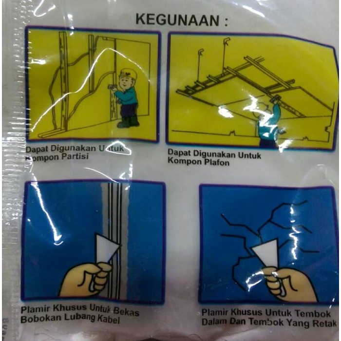 Jual 7c0sgs Kompon A Plus 1 Kg / Cornice Adhesive / Tepung Gibsun ...