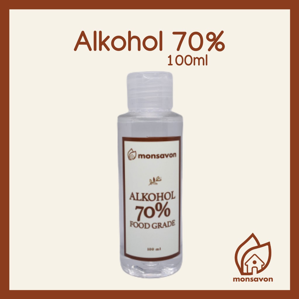 Jual Alkohol 70% Food Grade 100ml | Shopee Indonesia