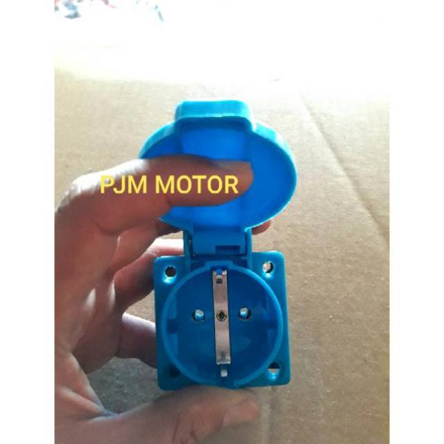 Jual Et950 steker biru colokan Betina Ac plug Terminal Stop kontak cok ...