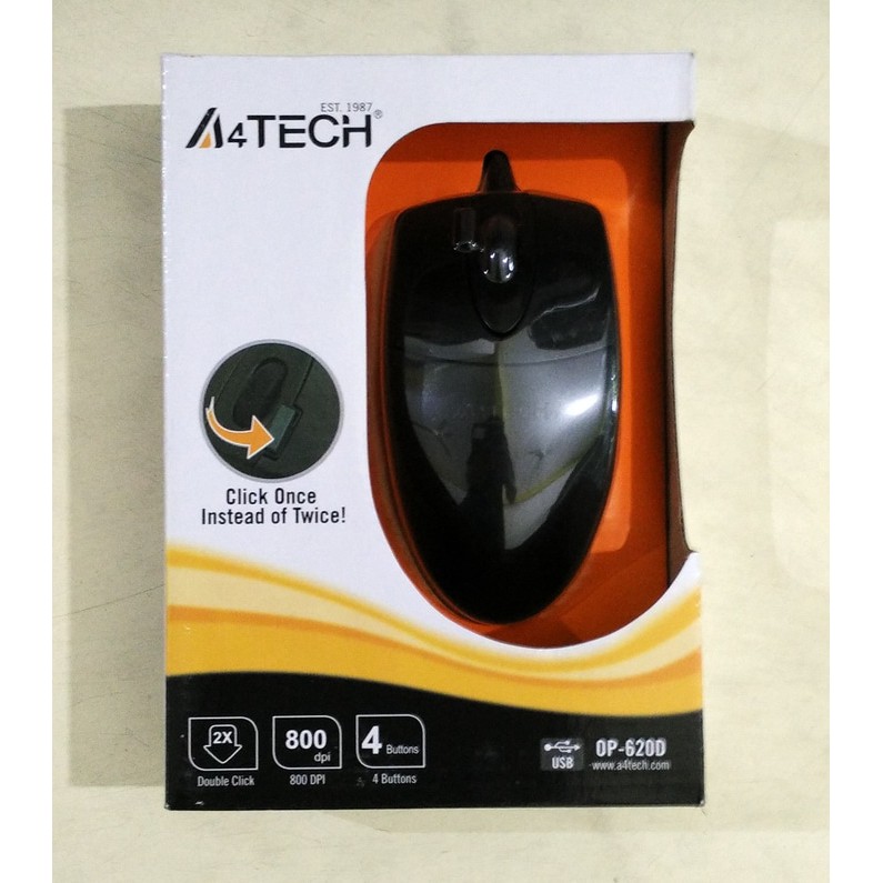 Jual MOUSE A4TECH OP-620D USB Work and Gaming Surface | Shopee Indonesia