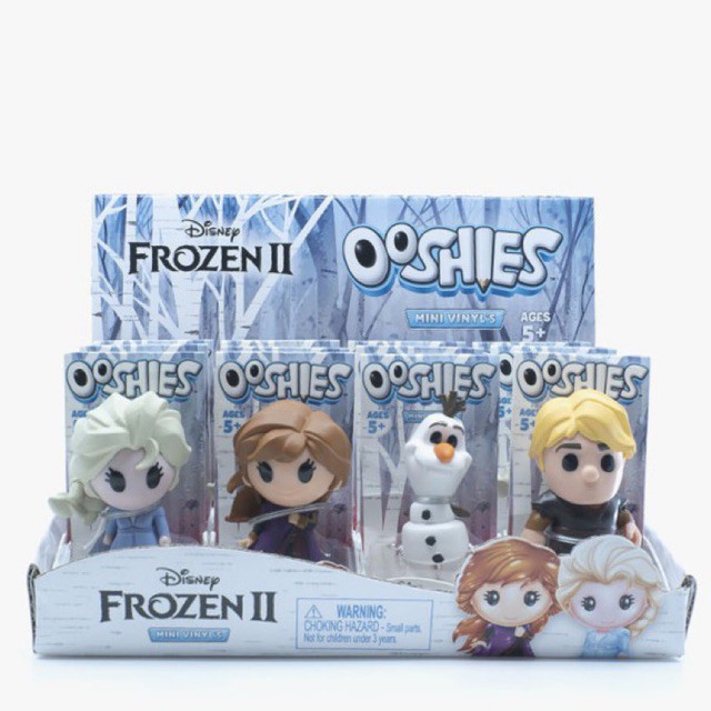 Jual Ooshies Frozen 2 Vinyl 2,5 inch Anna Elsa Olaf Kristoff Original ...