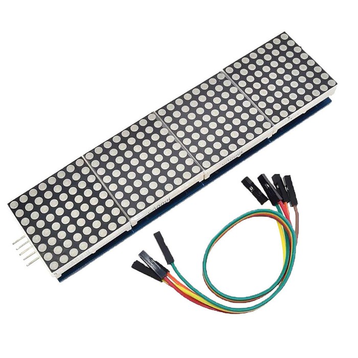 Jual Max7219 Dot Led Matrix Mcu Control Led Display Module For Arduino Rasp Shopee Indonesia