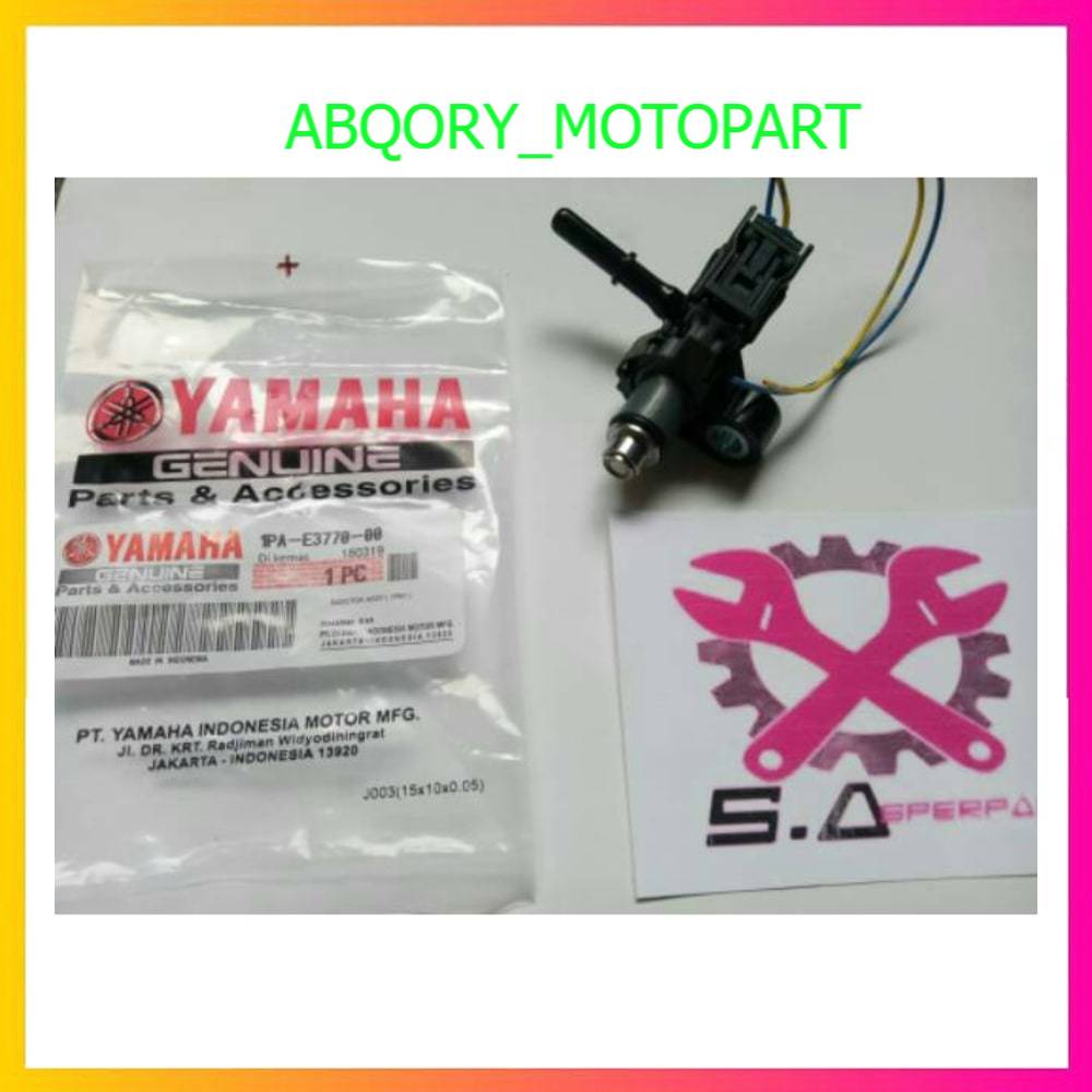 Jual abqory motopart - COD Injector racing Yamaha 6 lubang hole ...