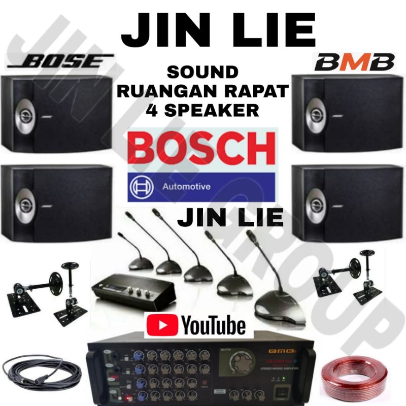 Jual PAKET SOUND DELEGATE CONFERENCE BOSCH 5 CH BOSE BMB BLUETOOTH ...