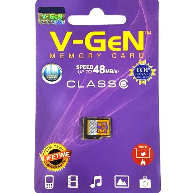 Jual MMC V-GEN MMC VGEN MICROSD 32GB CLASS 6 ORIGINAL | Shopee Indonesia