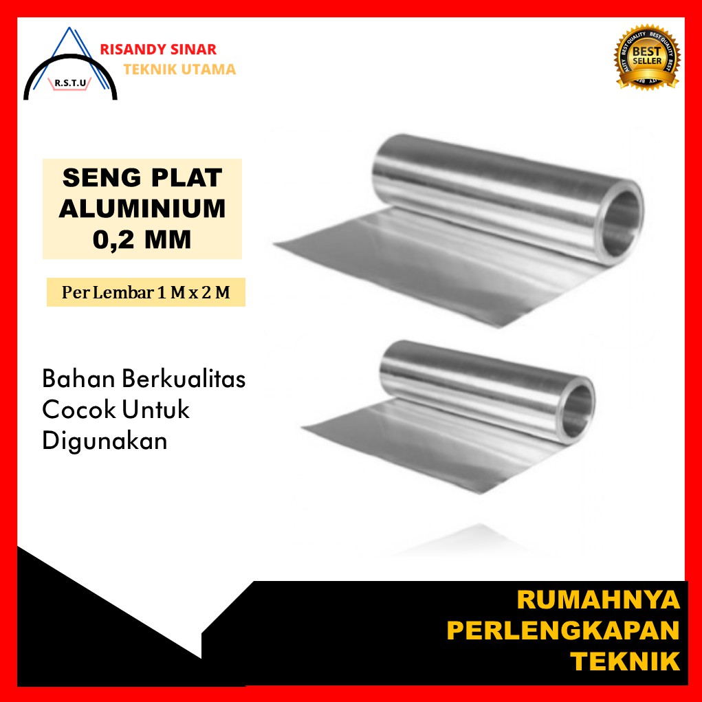 Jual seng plat aluminium 0.2 mm | seng plat murah | seng plat | seng ...