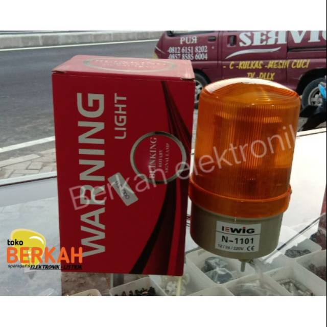 Jual LAMPU WARNING LIGHT YELLOW 220V | Shopee Indonesia
