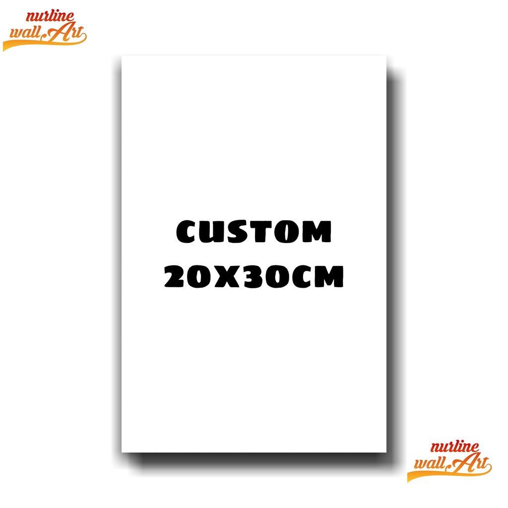 Jual Wall Decor / Hiasan Dinding / Pajangan foto kayu custom uk 20x30 ...