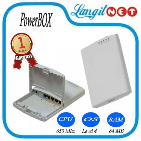 Jual MIKROTIK RB 750P PBr2 PowerBox (with PoE Output) | Shopee Indonesia