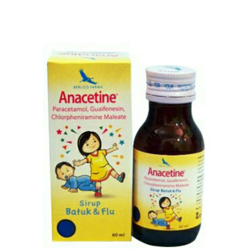 Jual Anacetin Sirup 60ml - obat batuk pilek anak | Shopee Indonesia