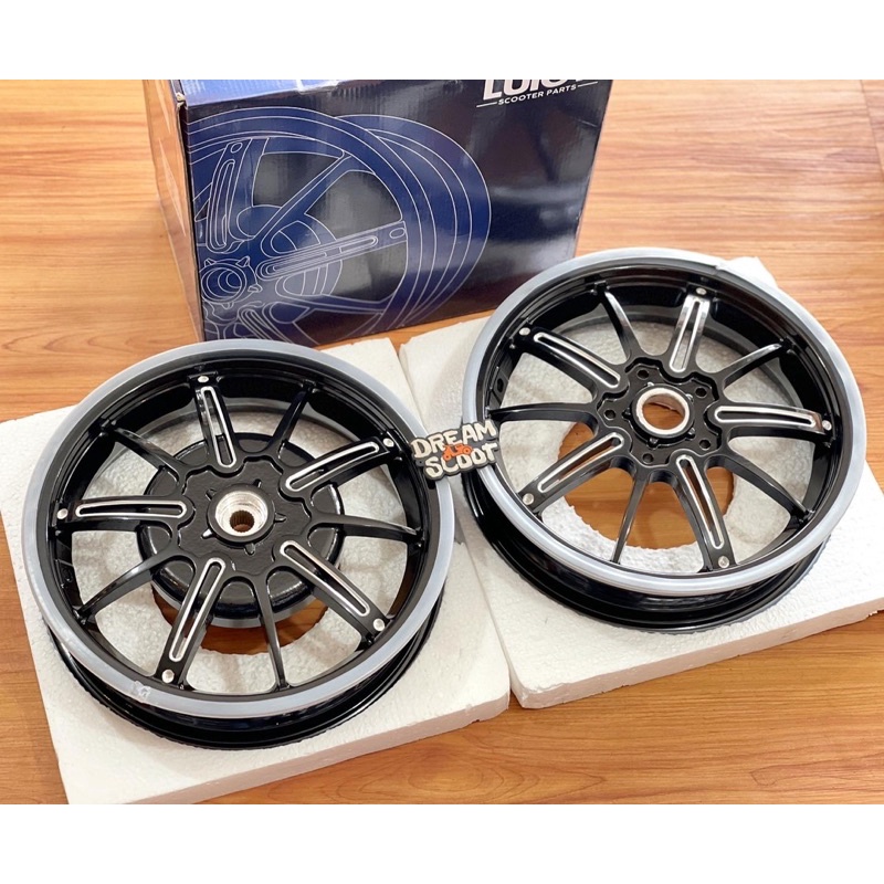 Jual Velg Luigy Drag Ring 12 Black Series Velg Luigy Vespa Velg Vespa ...