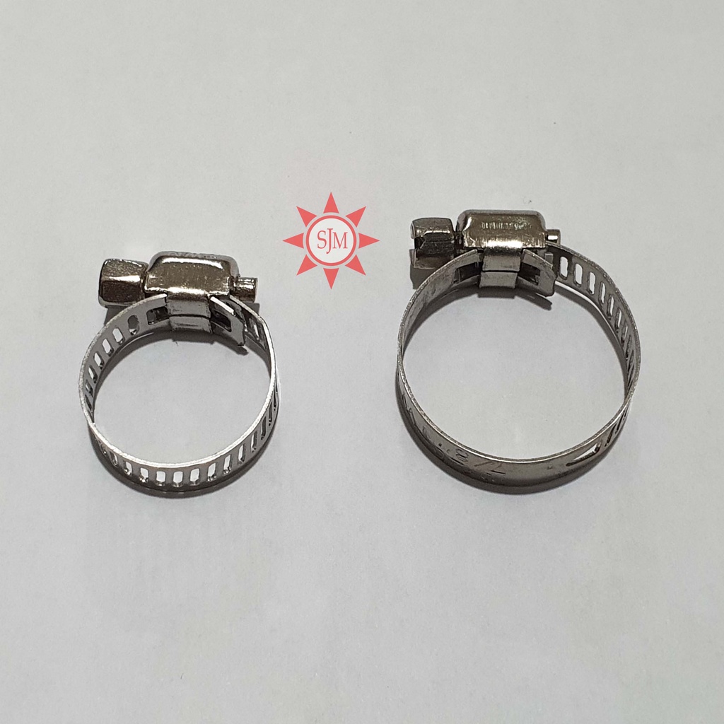 Jual Klem Selang Stainless Selang Gas / Air Besar Kecil | Shopee Indonesia