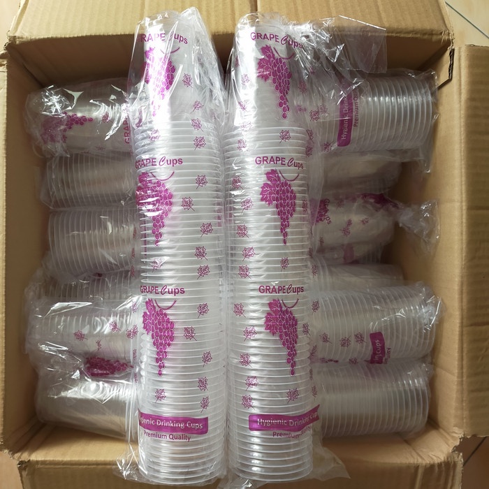 Jual GELAS KOPI GRAPE ISI 50PCS | Shopee Indonesia