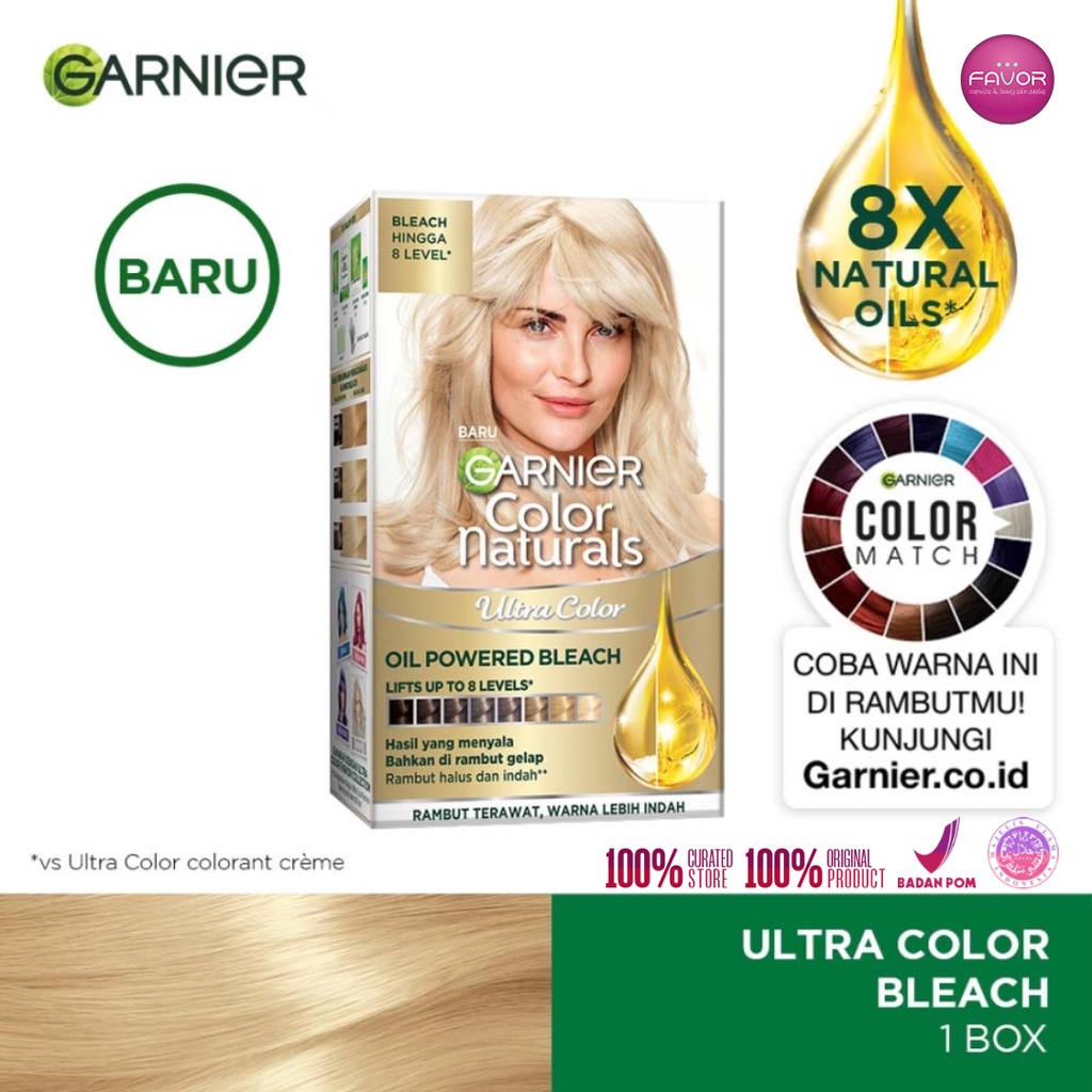 Jual Garnier Color Naturals Ultra Color Bleach - Bleaching / Semir ...