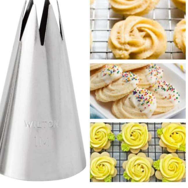 Jual B1R5 produk ori spuit wilton 1M spuit kue sus sagu keju kue ...