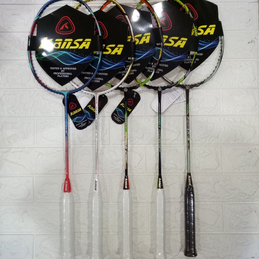 Jual RAKET BADMINTON KANSA POWER HEAD HEAVTY OPTIMUM FRAME MADE IN ...