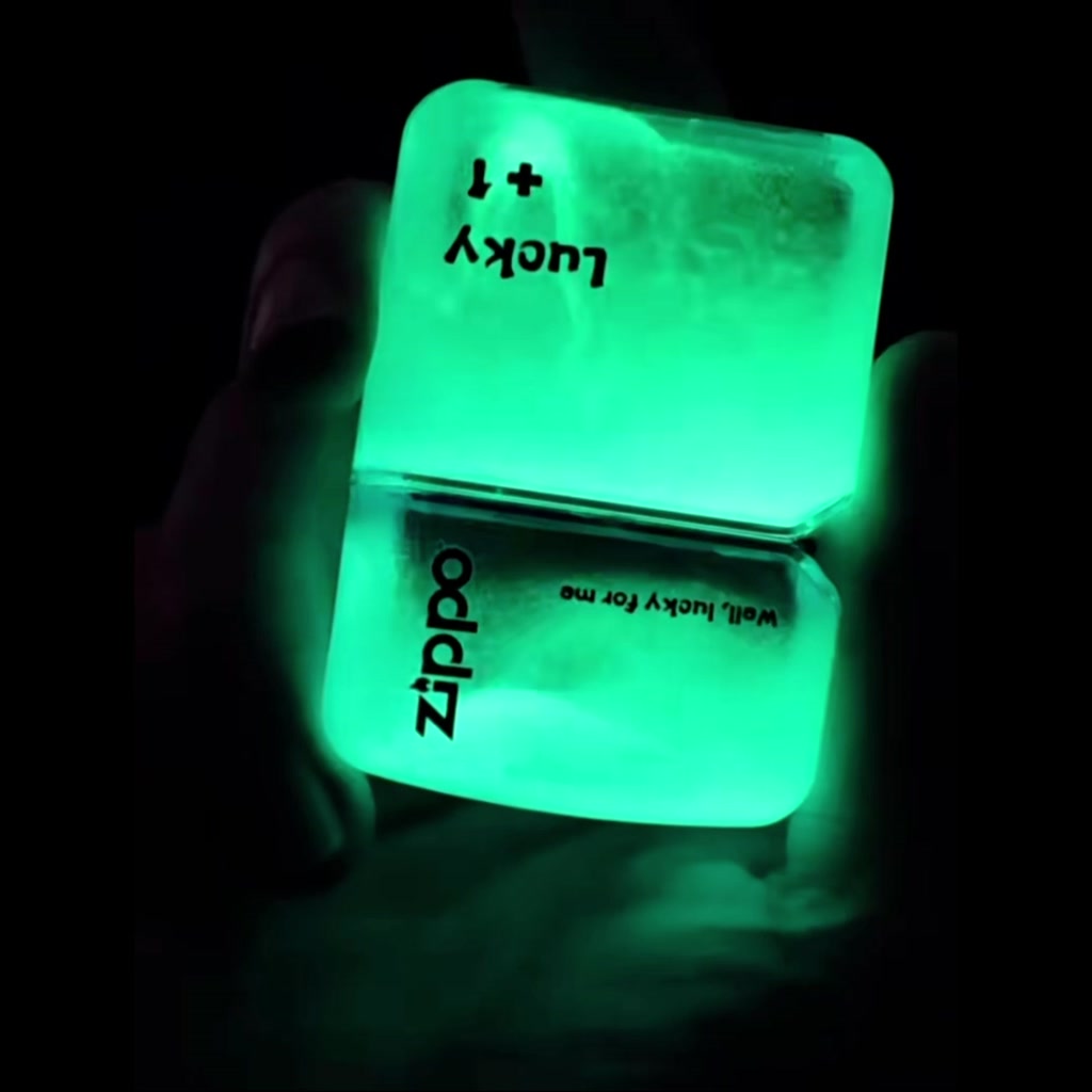 Jual Korek Api Zippo Original Luminous Quicksand Lucky Design | Shopee ...