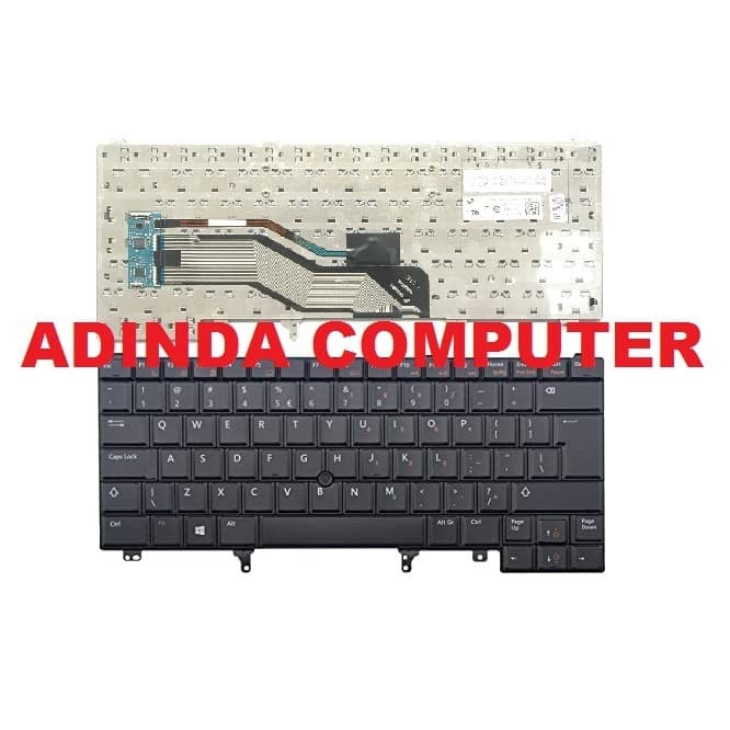 Jual Keyboard Dell Latitude E6220 E6320 E6230 E6420 E5420 E5430 E6330 ...