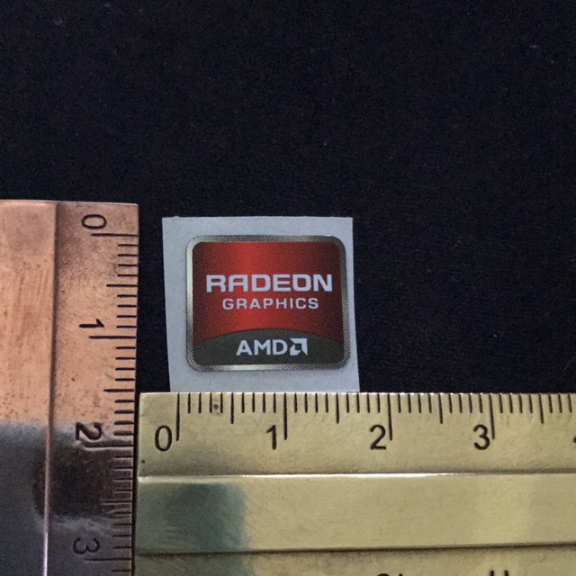 Jual Sticker Stiker Radeon Graphics ori tipe D | Shopee Indonesia