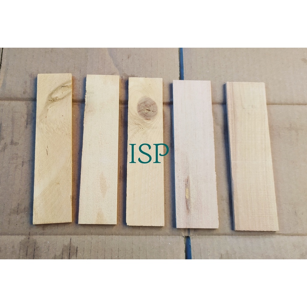 Jual papan kayu cedar 19cm x 4,3cm x 0,5cm | Shopee Indonesia