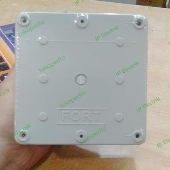 Jual Fort Junction Box Plastik Abs 125X125X75 Mm | Shopee Indonesia