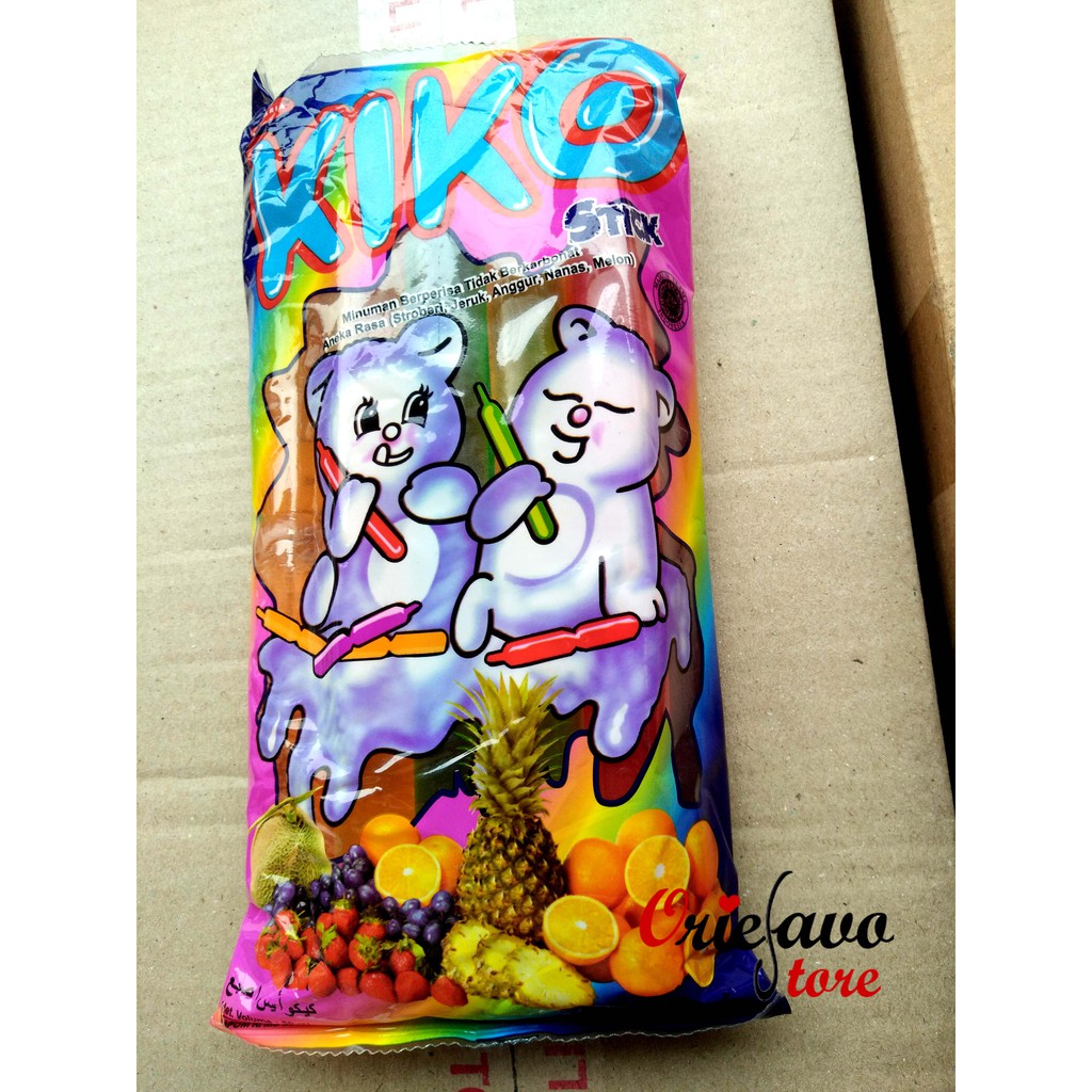 Jual Kiko Es Potong Kecil 50ml isi 10 Bks | Shopee Indonesia