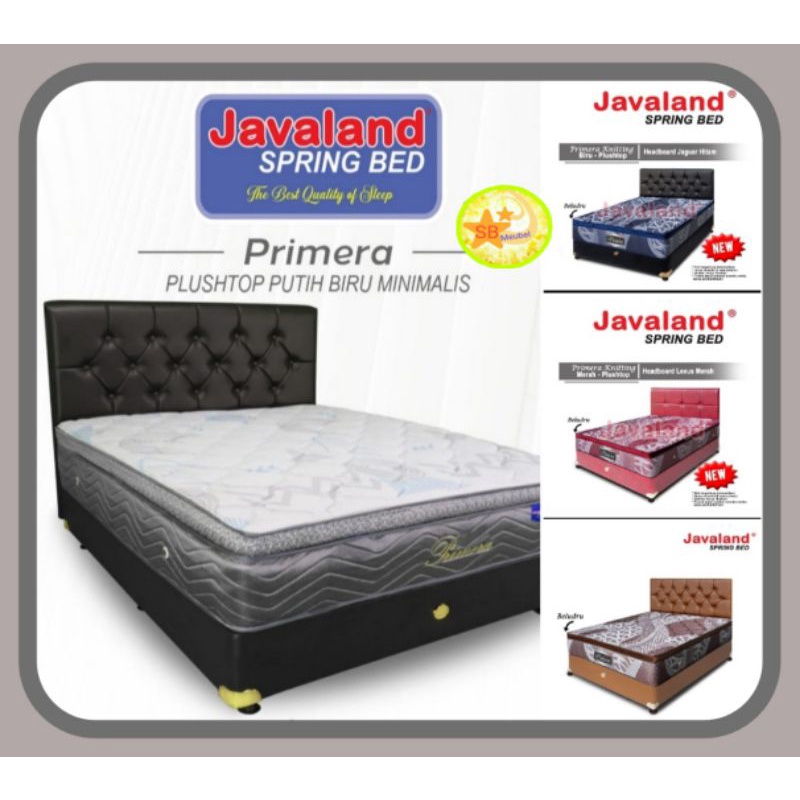Jual SPRINGBED SAJA JAVALAND PRIMERA PLUSHTOP GARANSI 15 TAHUN | Shopee ...