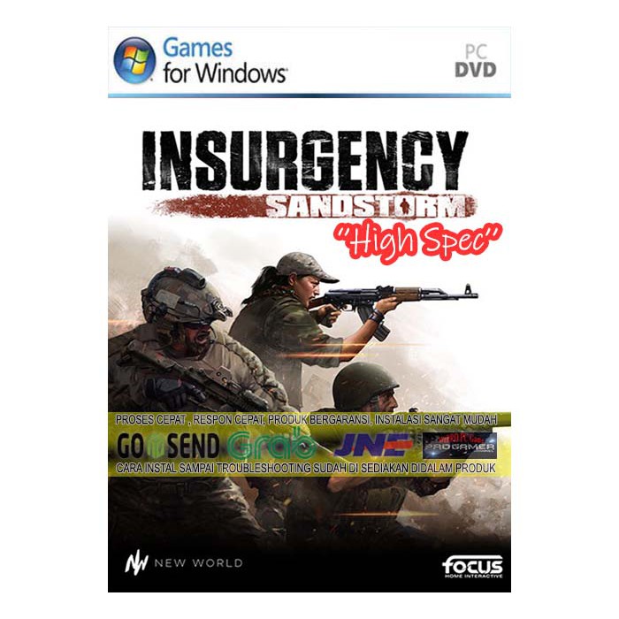 Jual INSURGENCY SANDSTORM | PC GAME | CD DVD GAME PC LAPTOP | GAMING ...