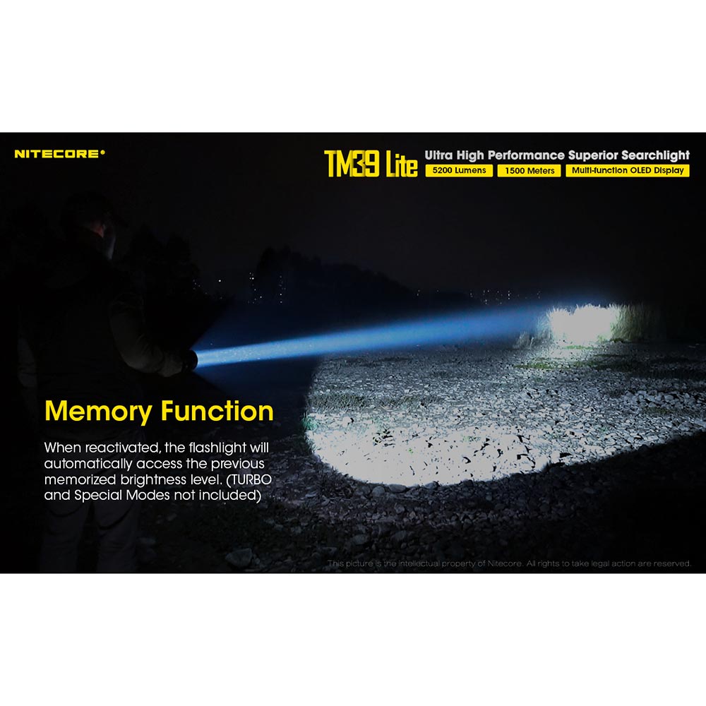 Jual NITECORE TM39 LITE SENTER LED LUMINUS SBT-90 GEN2 5200 LUMENS ...