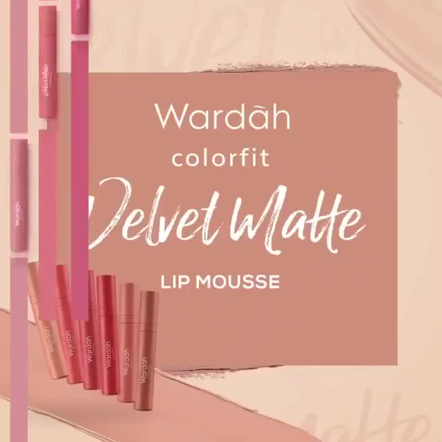 Jual Wardah Colorfit Velvet Matte Lip Mousse | Colorfit Velvet Matte ...