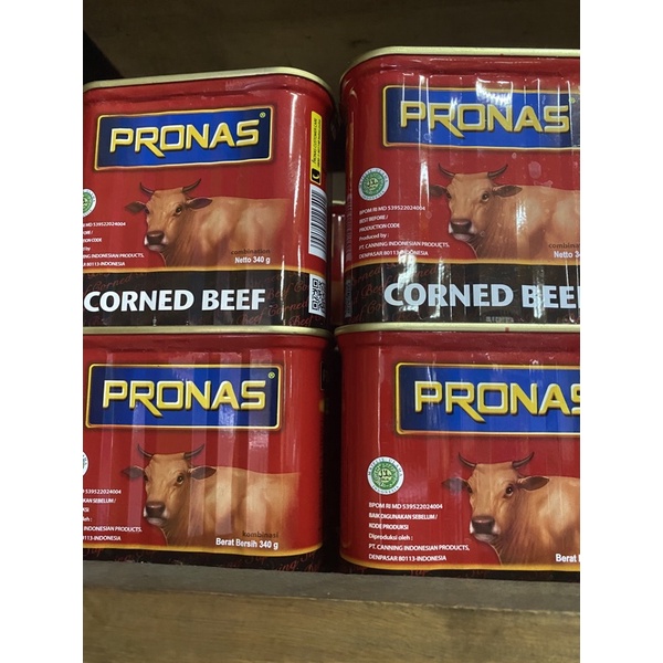 Jual Pronas Daging Sapi Kaleng 340gr | Shopee Indonesia