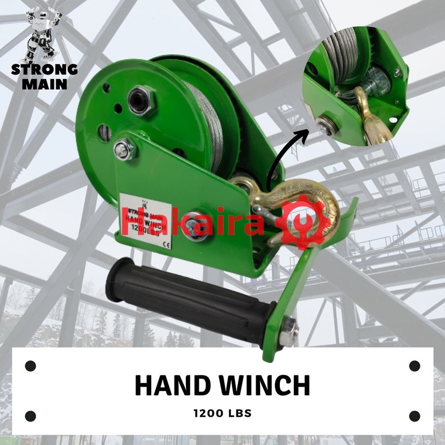 Jual Hand Winch / Katrol Manual 1200lbs | Shopee Indonesia