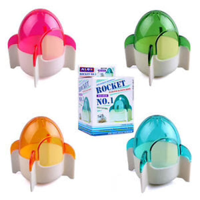 Jual Tempat Mandi Hamster Rocket ALEX Kuat dan Tebal | Shopee Indonesia