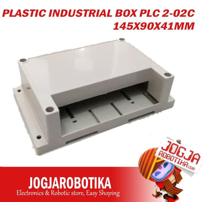 Jual PLASTIC INDUSTRIAL BOX PLC 2-02C 145X90X41MM | Shopee Indonesia