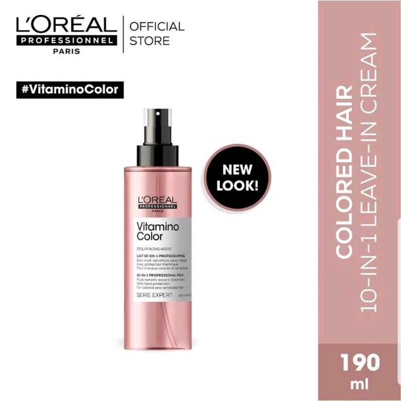 Jual Loreal Serie expert Vitamino Color 10 in 1 spray 190ml | Shopee Indonesia