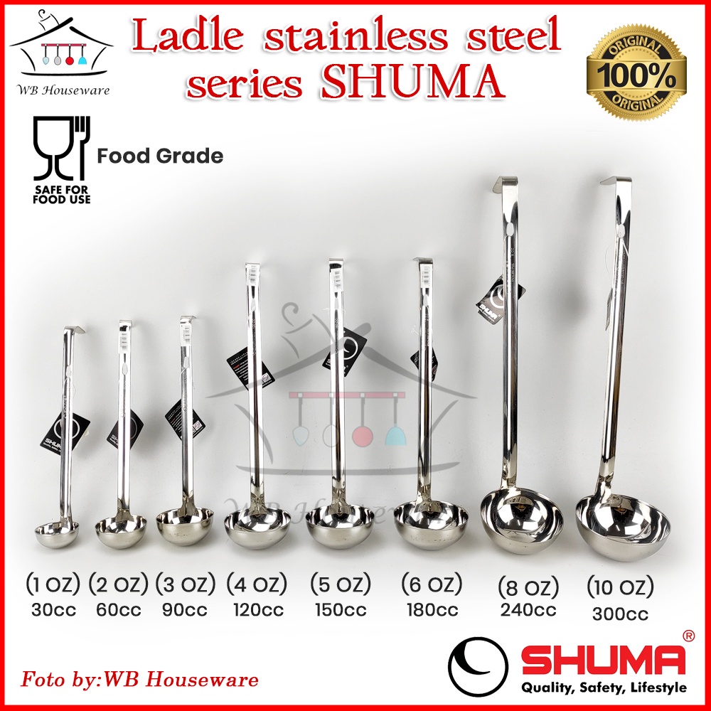 Jual Shuma Soup ladle stainless / irus bakso / sendok soup / centong ...
