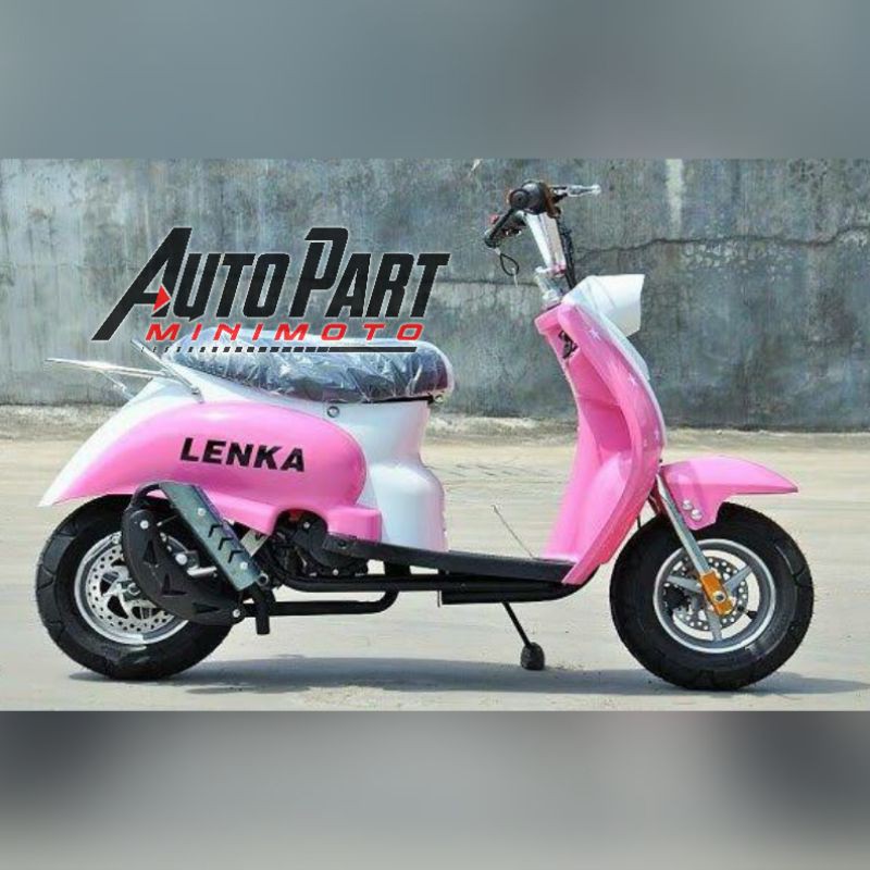 Jual Motor Mini Scoopy LENKA 50cc Scoopy Mini 50cc AT 2T | Shopee Indonesia
